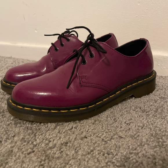 Dr. Martens | Shoes | Purple Low Top Doc Martens | Poshmark